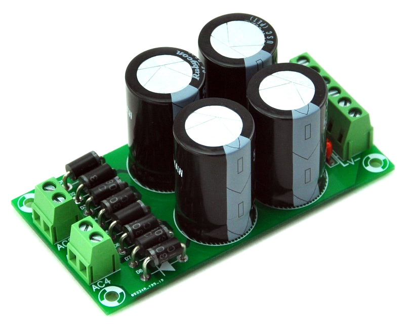 ELECTRONICS-SALON +/-40V 3A Dual Bridge Dual Polarity Unregulated Power ...