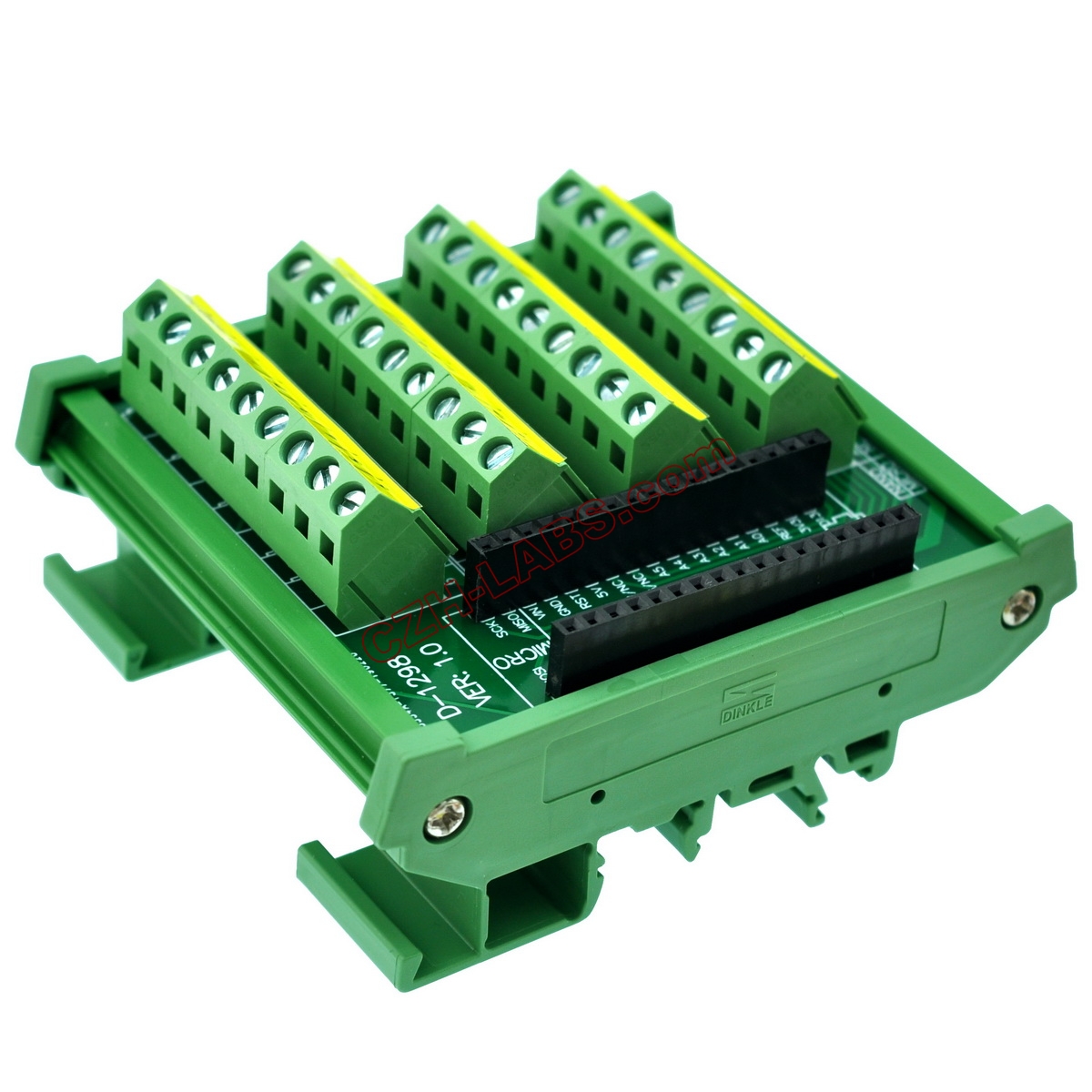 Din Rail Mount Screw Terminal Block Breakout Module Board For Arduino